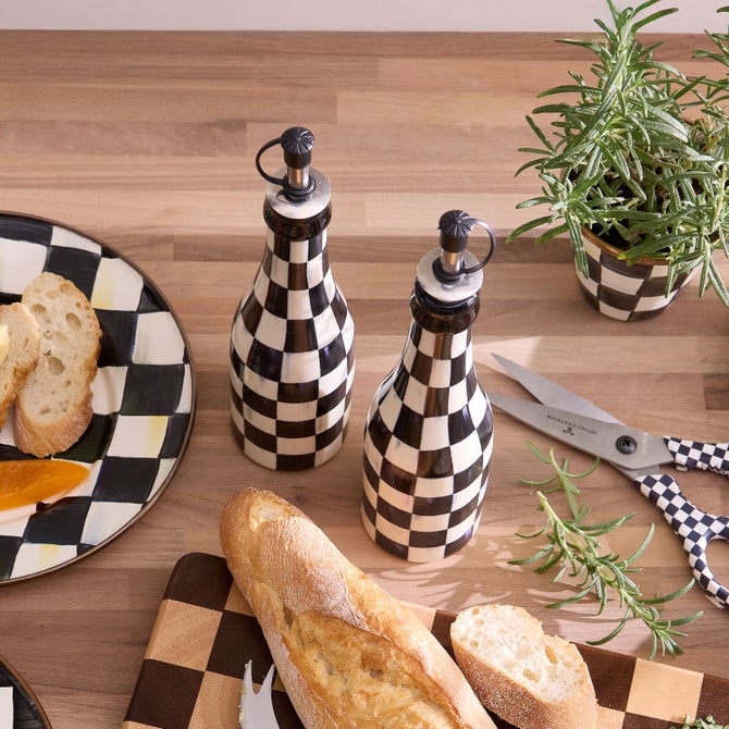 MacKenzie-Childs | Courtly Check Farmhouse Oil Cruet