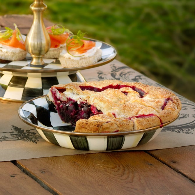 Enamel Pie Plate